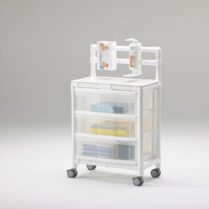 Dusch-Toilettenstuhl Etac Clean mit Eimerhalterung - HTP-med